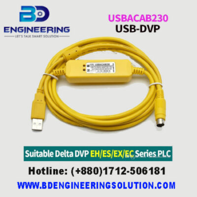 Delta PLC USB Programming Cable USBACAB230 price - Automation Products ...