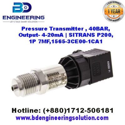 7MF 1565-3CE00-1CA1 SITRANS P200 Pressure Transmitter